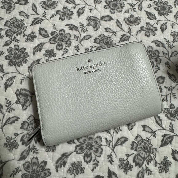 kate spade | Bags | Small Gray Kate Spade Wallet | Poshmark